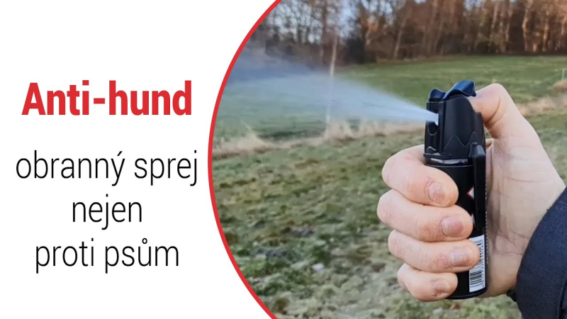 Anti-hund obranný sprej nejen proti psům | Půjčovna-obojků.cz